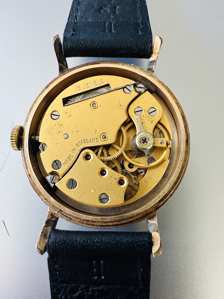Vintage Smiths Astral 15 Jewels Sub-dial Hand wind GWO Made England ...
