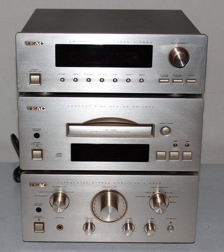 TEAC A-H500 Integrated Amp PD-H500 CD T-H500 HiFi Reference Champagne ...