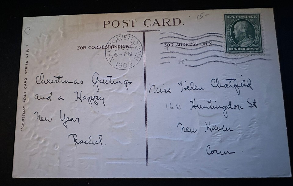 Santa Claus with old ~Phonograph~Record Player~Antique Christmas ...