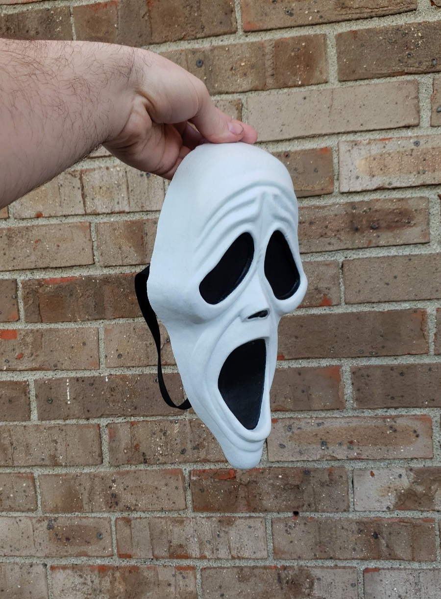 Latex Doofy Ghostface Mask Scary Movie Scream Halloween Ghost Face ...