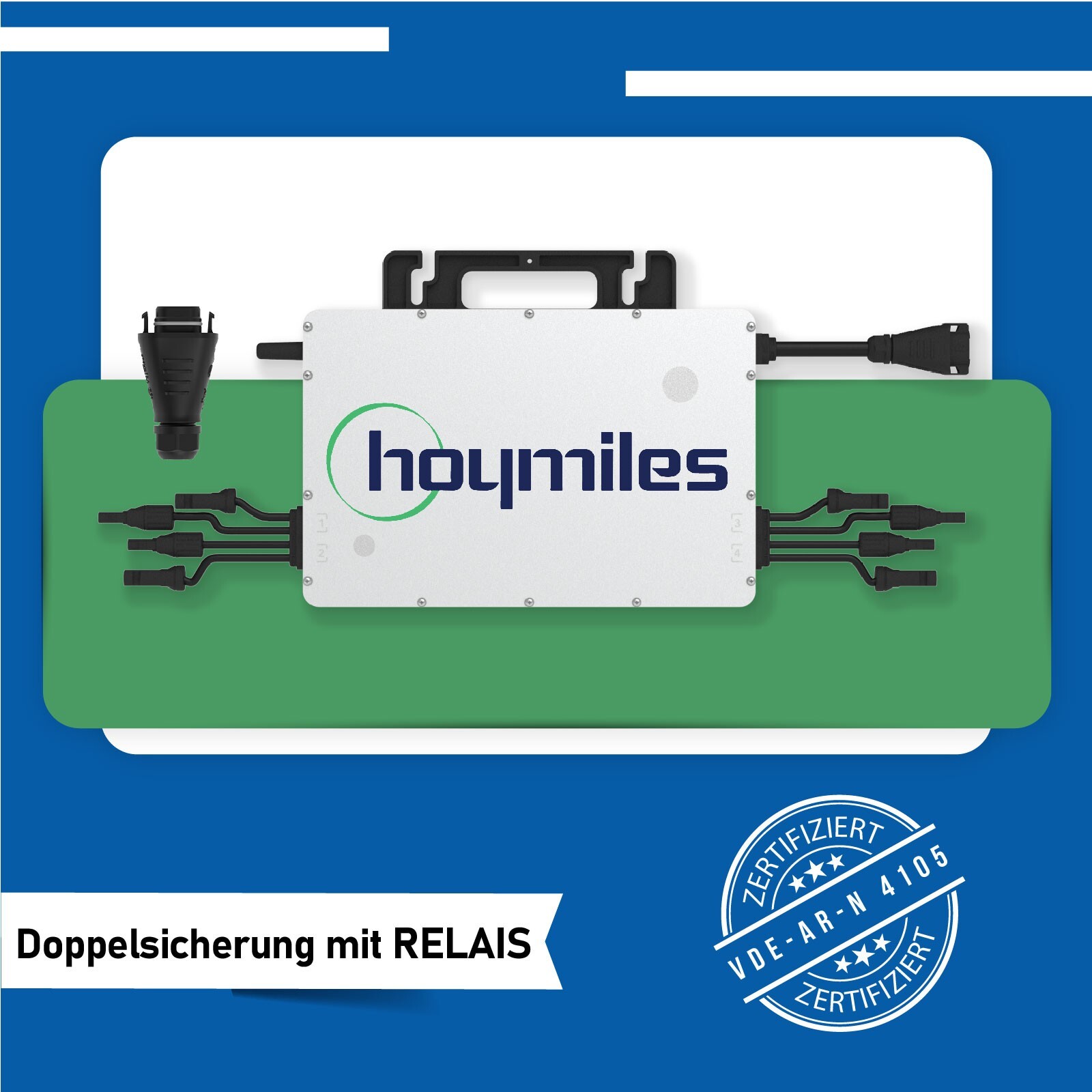 Hoymiles HMS-1600-4T Wechselrichter 4x MPPT 4262426965493 | eBay