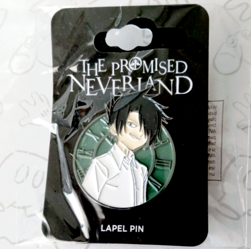 Ray Clock The Promised Neverland Enamel Pin Aniplex Bioworld | eBay