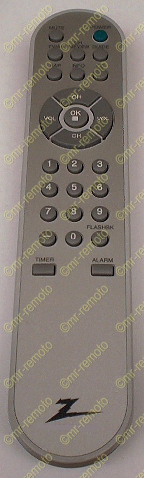 OEM Genuine ZENITH Remote Control for TV Models L26W56BA L26W56SA ...
