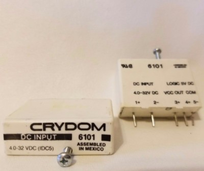 Lot of 2 Crydom 6101 DC Input Module 4.0-32 VDC (IDC5) Logic 5V DC | eBay