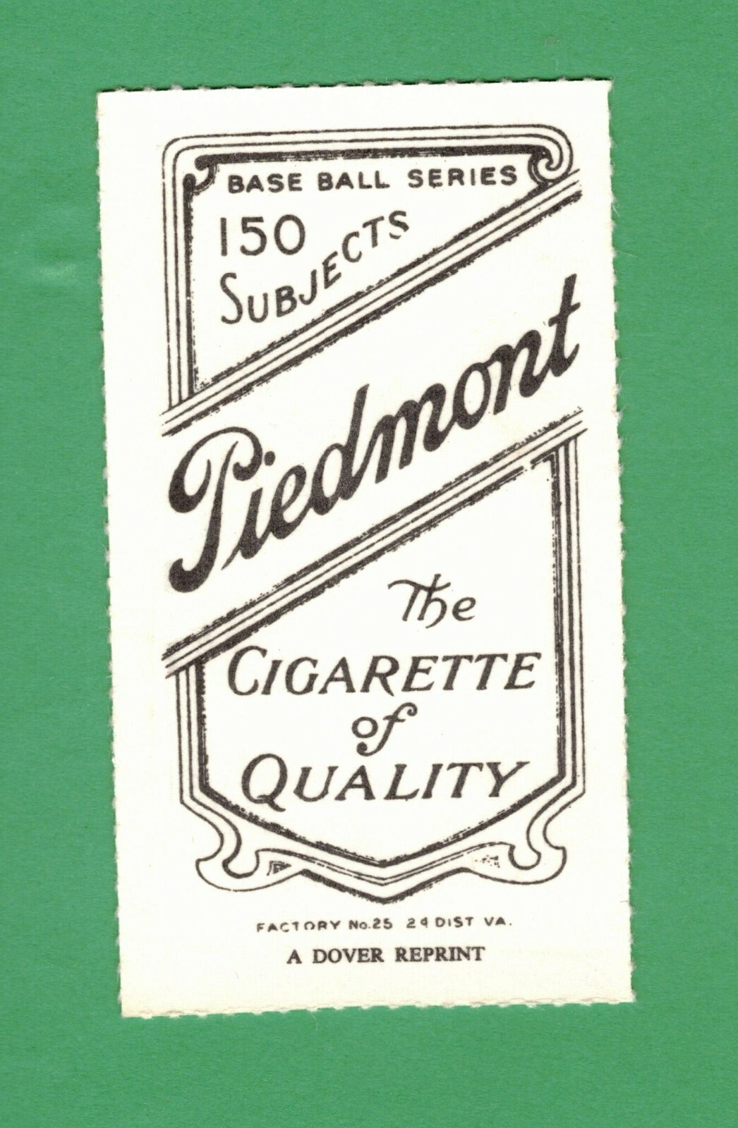 1910 T206 EDDIE PLANK PIEDMONT BACK REPRINT | eBay