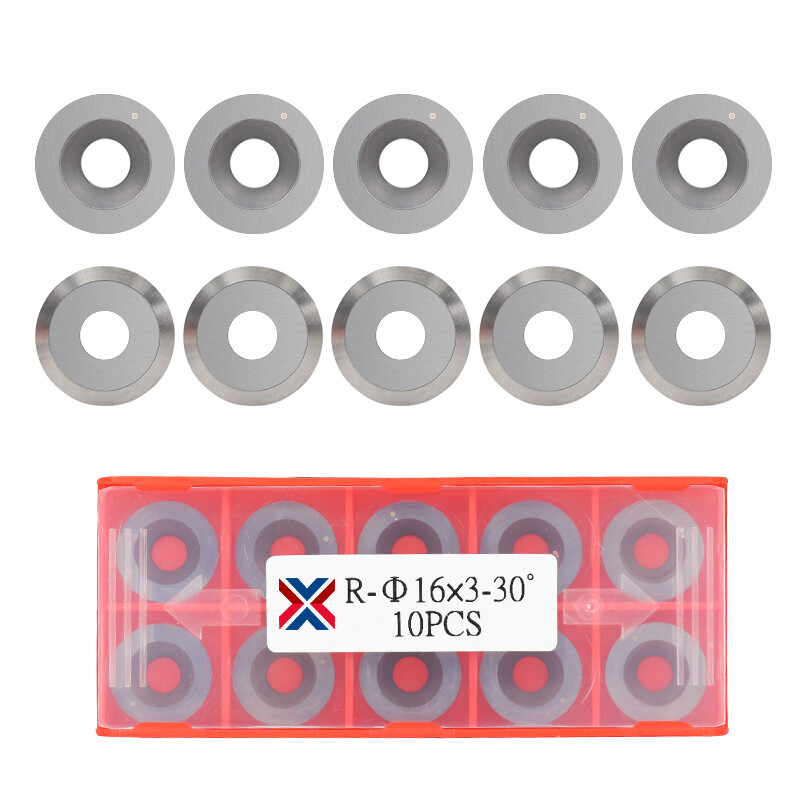 12mm Round Carbide Inserts Replacement Cutters for Wood Lathe Turning ...