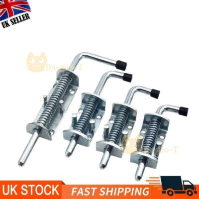 FREE UK - Spring Loaded Shoot Bolts Gate Door Catch Stable Trailer ...