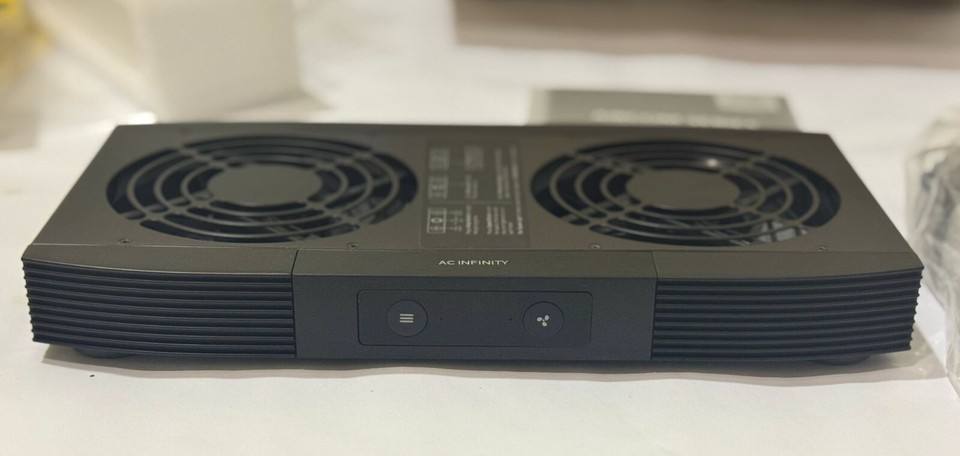 AIRCOM S7, Quiet Cooling Fan System 12" for Receivers, Amps, DVR, AV ...