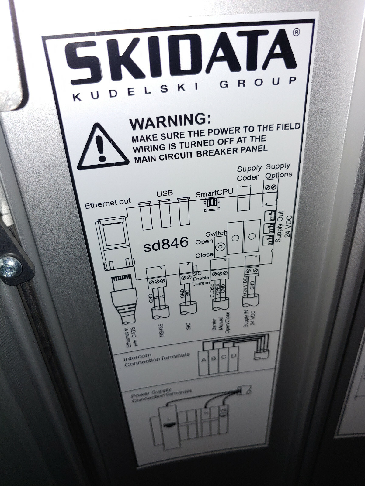 Skidata Ticket Machine Power Gate | eBay