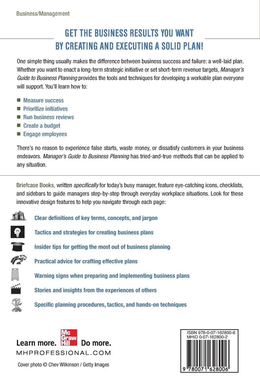 Manager's Guide to Business Planning - Paperback – Illustrated - Free ...