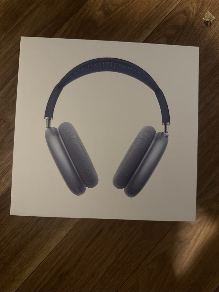 Apple AirPods Max Over-Ear Headphones – Blue – Brand New | eBay UK