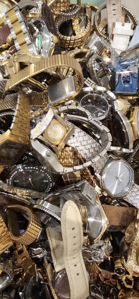 Watch Lot Small Flat Rate USPS Box - Vintage Modern Watch Lot MIX ...