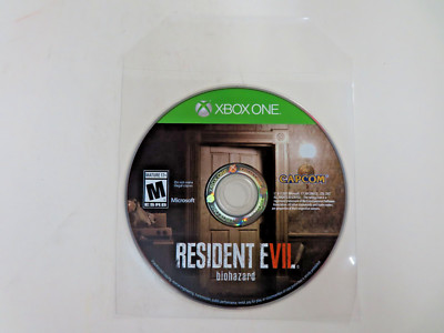 RESIDENT EVIL 7 BIOHAZARD - XBOX ONE 2017 VIDEOGAME DISC ONLY TESTED ...