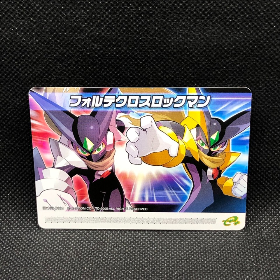 Forte Cross Megaman Mega Man Exe 5 Special Card e136-D001 japanese ...