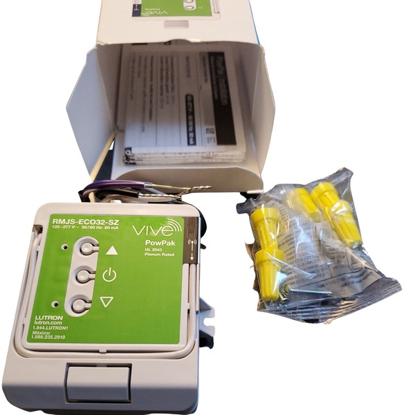 Lutron RMJ-ECO32-DV-B Powpak Vive Dimming Module for sale online | eBay