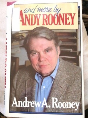 ANDY ROONEY by ANDREW A ROONEY 1982 HC Book 9780689113161| eBay
