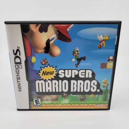 New Super Mario Bros. - Nintendo DS - Case & Manual Only - NO GAME - gg ...