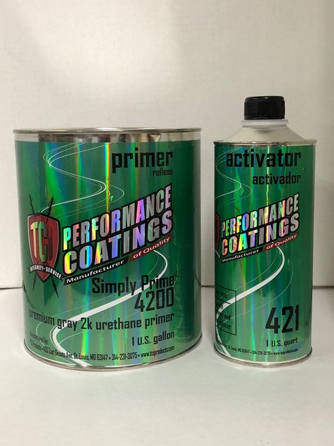 Automotive High Build 2K Urethane Primer Gray Gallon Kit | eBay
