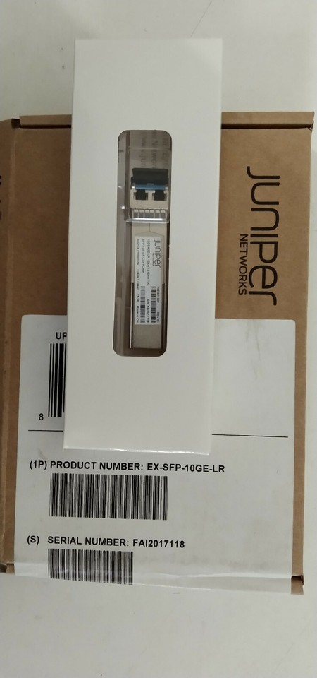 Juniper EX-SFP-10GE-LR SFP+ 10G 1310nm 10km SMF New Sealed 740-021309 ...