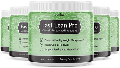 Fast Lean Pro- Advanced Formula Supplement Powder 5 Pack 7445043385302 ...