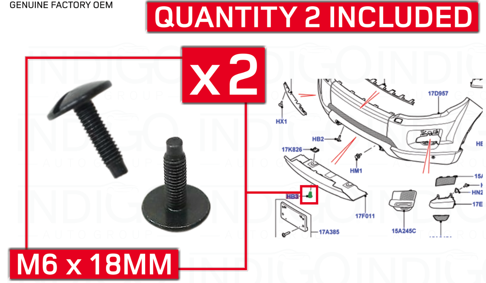 LAND ROVER FRONT TOWING COVER BOLT RANGE ROVER VELAR 17 ON SET ...