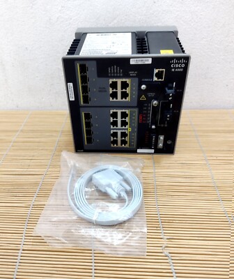 Cisco IE-4000-4S8P4G-E IE4000 switch 4 FE SFP 8 FE PoE+ 4 GE combo ...
