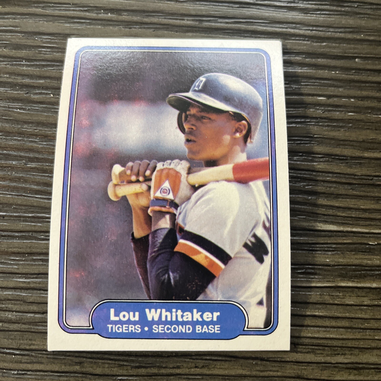 1982 Fleer #284 Lou Whitaker Detroit Tigers | eBay