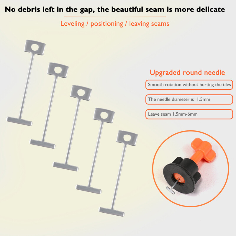400PCS Reusable Tile Leveling System Positioning Lock Tool Kit Spacer ...