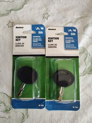2 pk Arnold Corp. IK-100 Universal Ignition Keys UNIVERSAL IGNITION KEY ...