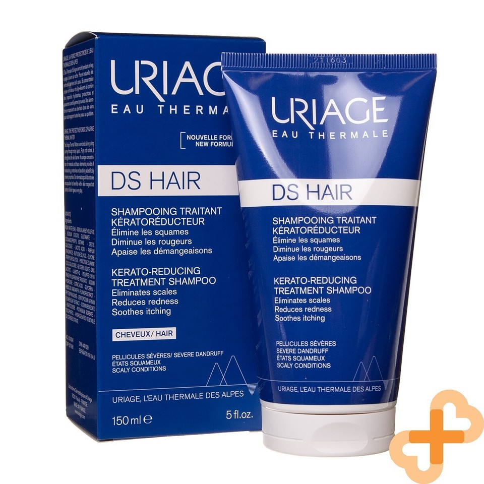 URIAGE DS Shampoo Itching Scalp Anti Dandruff Scales Redness Soothes ...