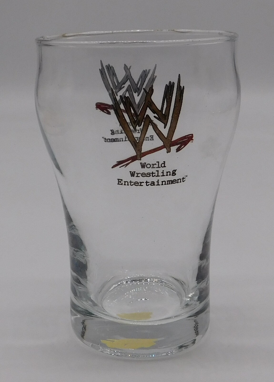 WWE Lot of 2 Beer Glasses World Wrestling Entertainment Drink Cup WWF ...