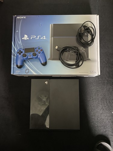 PS4 Original 500gb Console Complete In Box With Controller And Cords ...