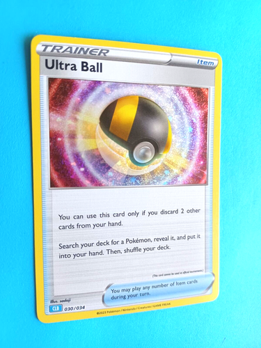 POKEMON CLASSIC COLLECTION ULTRA BALL CLB 030/034 HOLO SET FRESH CLEAN ...