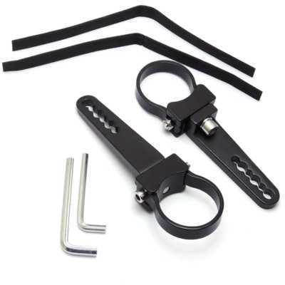 2x 1.75" Roll Bar Tube Mount Clamp LED UTV For Polaris RZR ACE Light ...