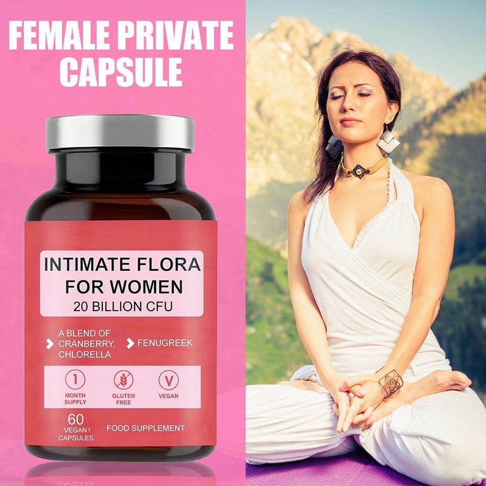 Female Private Capsule Intimate Flora for Women 20 Billion CFU 60 ...