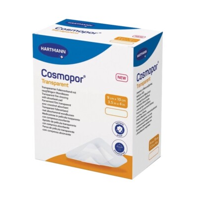 Cosmopor Transparent (Previously Hydrofilm Plus) Film Dressings 9cm x ...