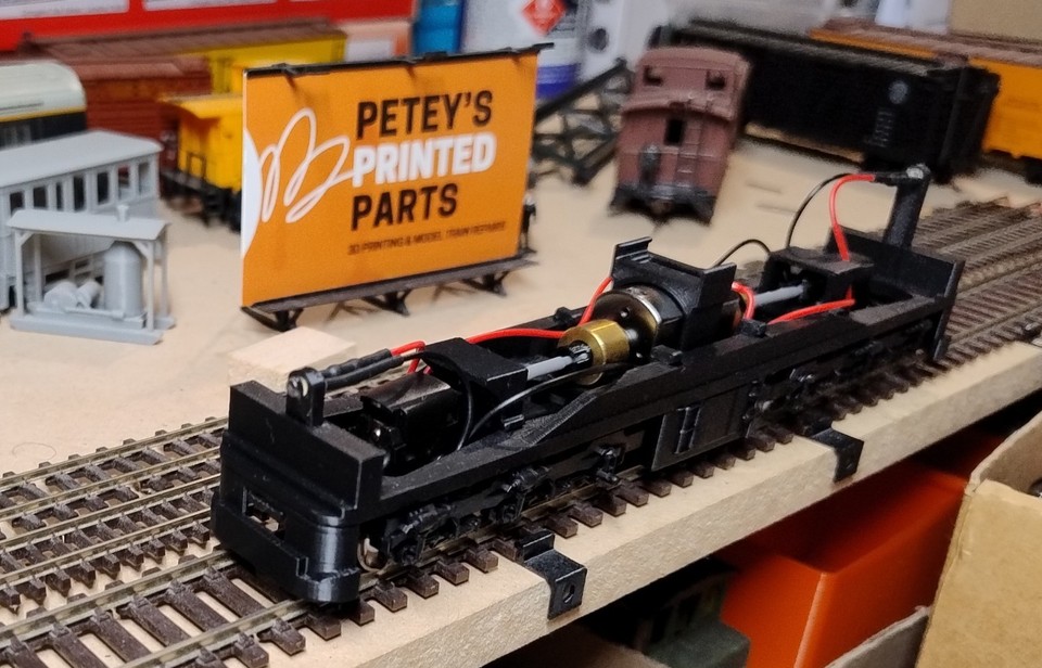 RTR Powered chassis for Lima 44/930 Class locomotive for re-power, HO ...