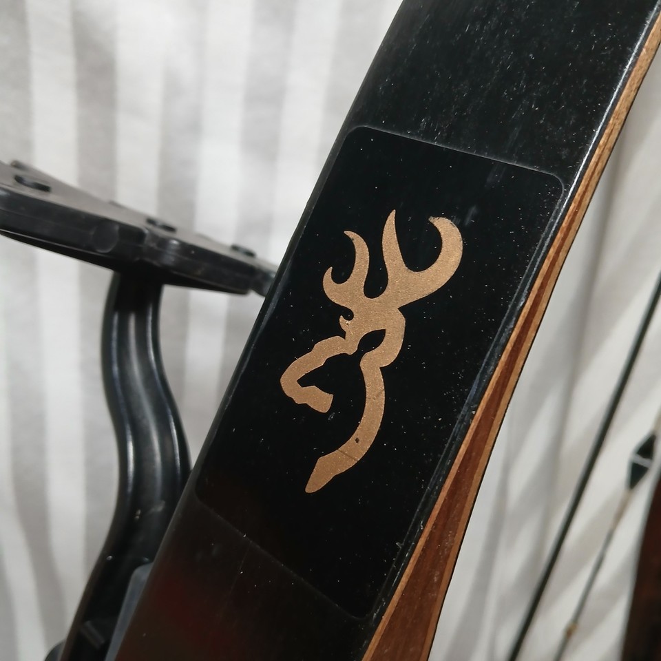 VINTAGE BROWNING COBRA RECURVE BOW LOADED BEAUTIFUL WOOD Compound | eBay