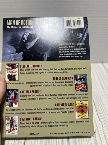 TCM Spotlight: Errol Flynn Adventures (5 DVD Boxed Set) | eBay