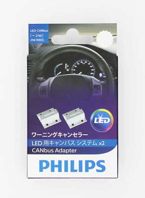 PHILIPS 18957 21W LED T20 CANbus Adaptor load Resistor error Warning ...