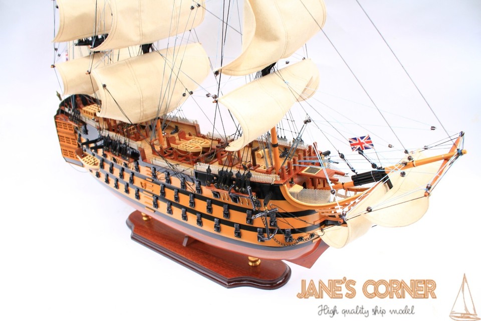 29.5" HMS VICTORY ship model 75cm - Extremely Detailed Hms Victory Model Ship | eBay