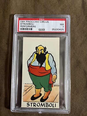 1930 D64 Pinocchio Circus Performers Stromboli PSA 7.POP1. | eBay