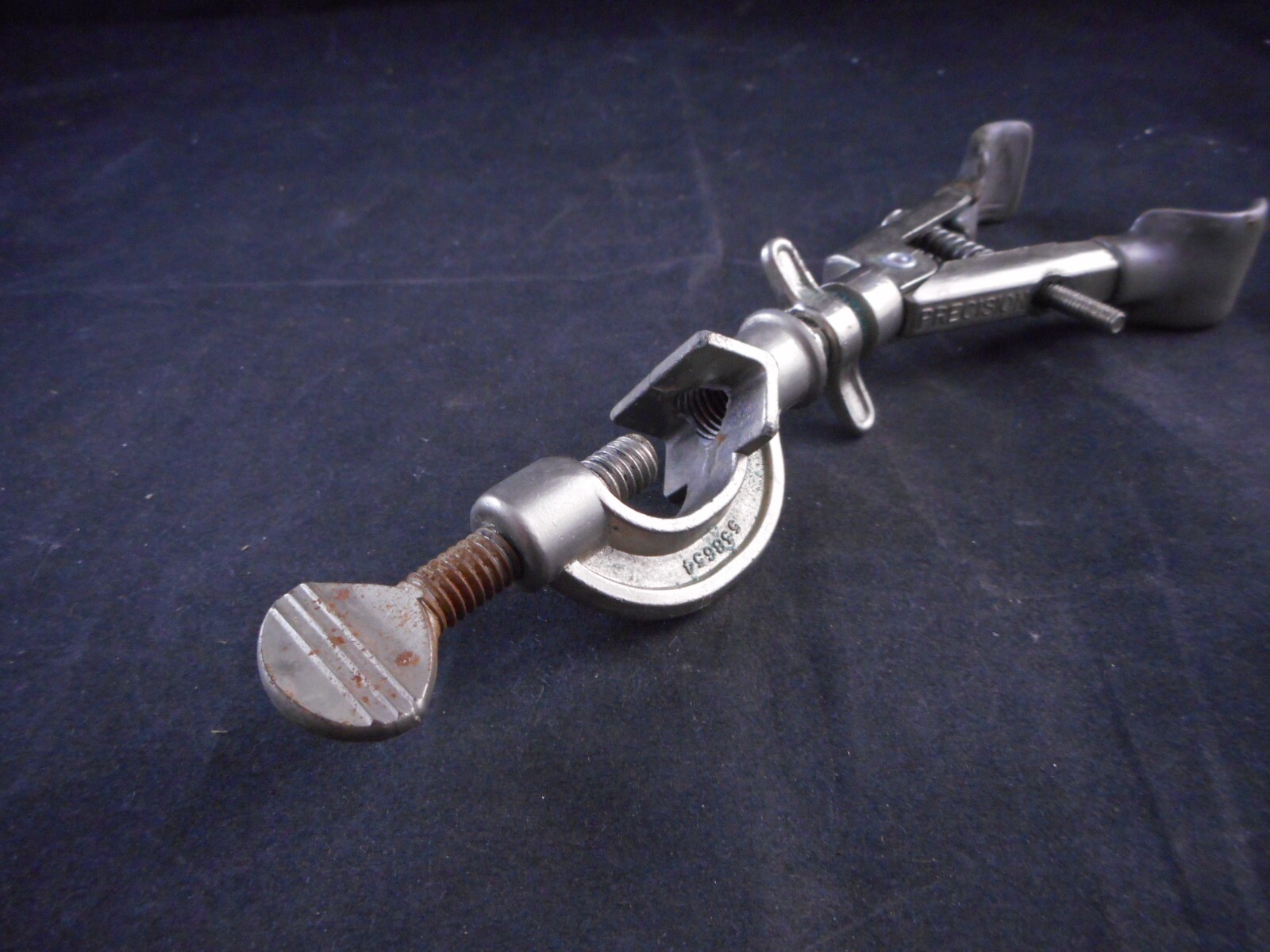 PRECISION MF Alloy Utility Clamp Holder Adjustable Swivel 45mm Grip ...