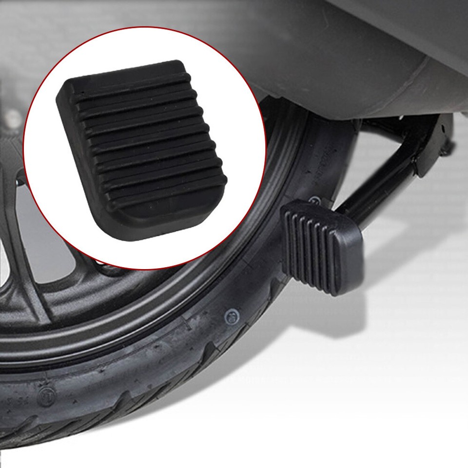 2Pcs Motorcycle Parts Foot Kickstand Extension Plate Stand Rubber Pads ...