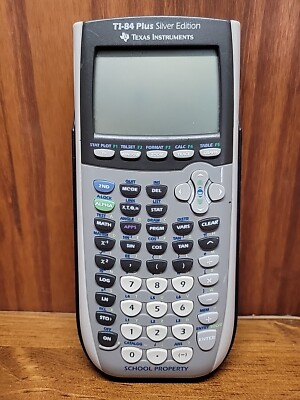 Texas Instruments TI-84 Plus Silver Edition Graphing Calculator Yellow ...