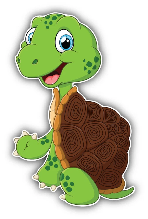 Happy Turtle Clipart
