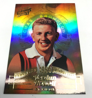 2015 SELECT AFL HONOURS S2 BROWNLOW DISTINCTION CARD BD37 VERDUN HOWELL ...