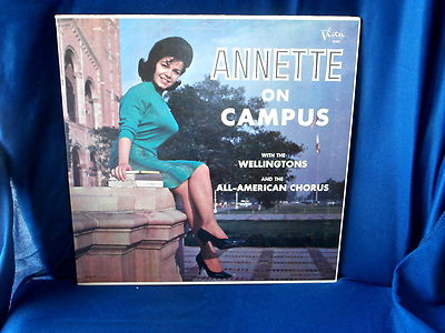 ANNETTE~ANNETTE ON CAMPUS~RARE MONO~ ~ TEEN LP | eBay