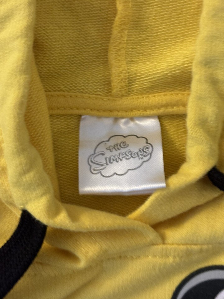 The Simpsons Bart Simpson EAT MY SHORTS Mens S Hoodie Sweater Pull Over ...