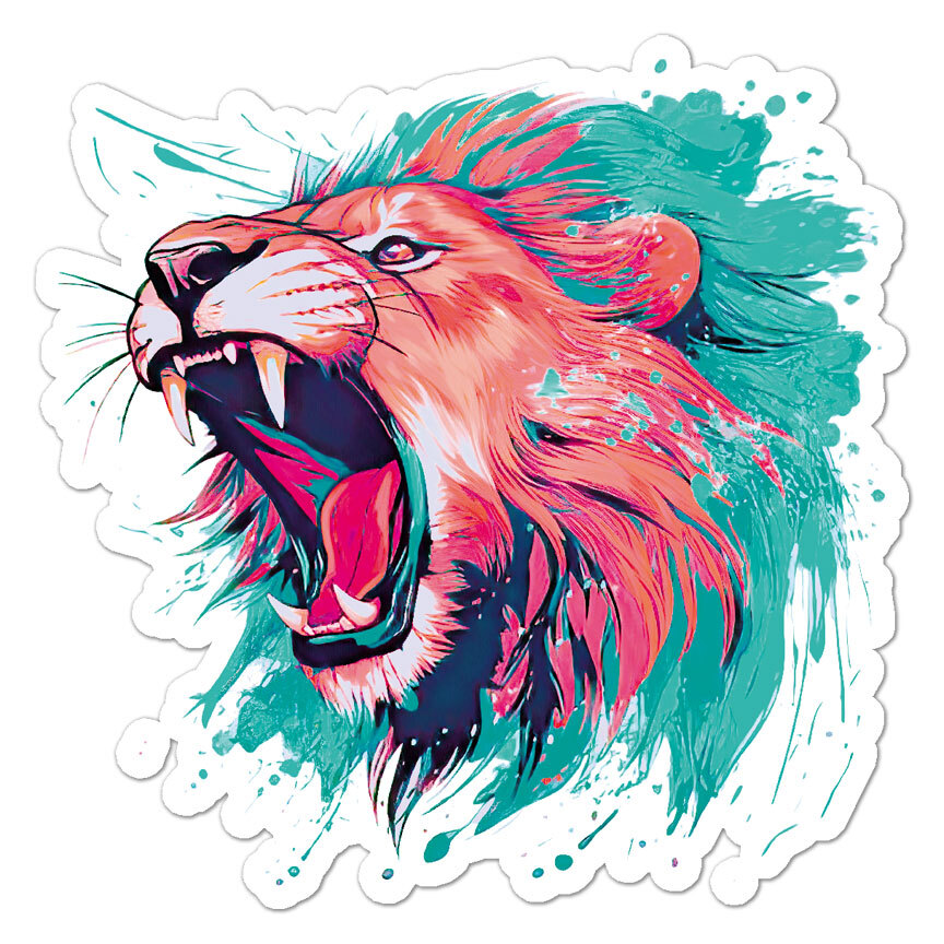 Lions Face Roaring Drawing 663 Lion Face Roaring Stock Photos,